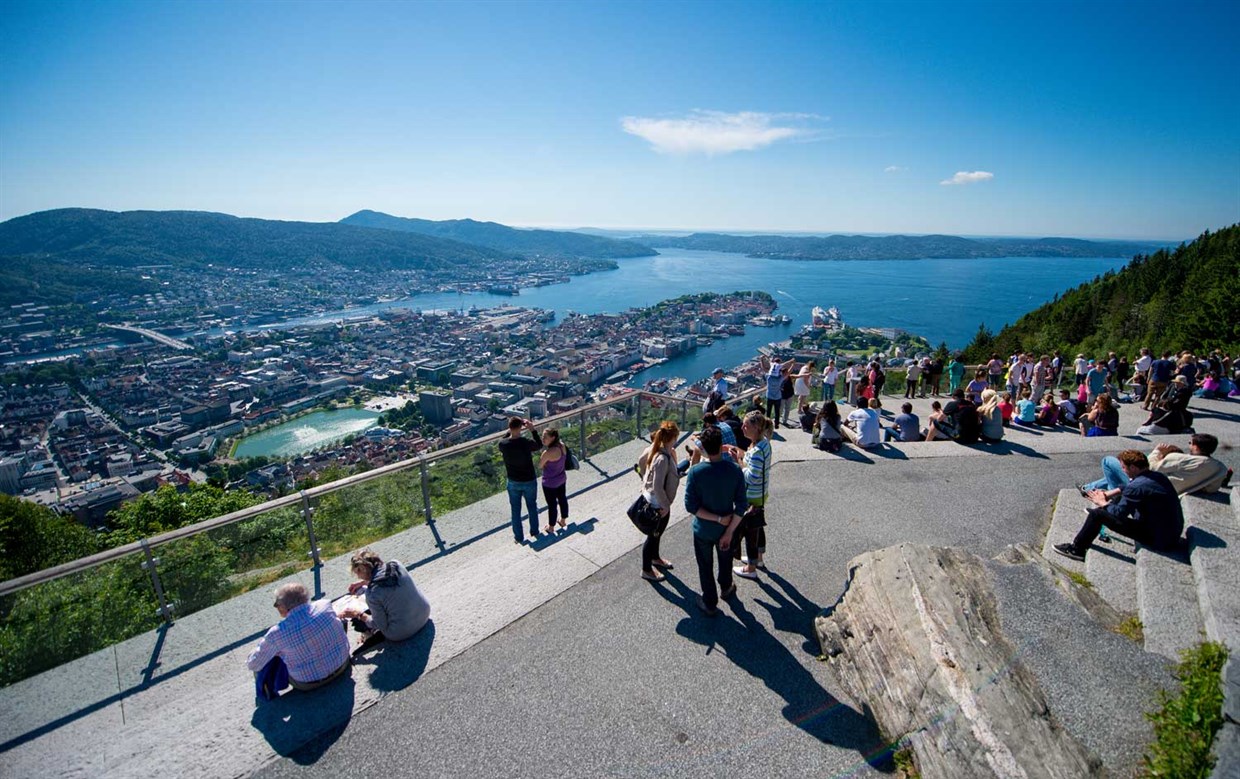 Bergen from above - visitBergen.com