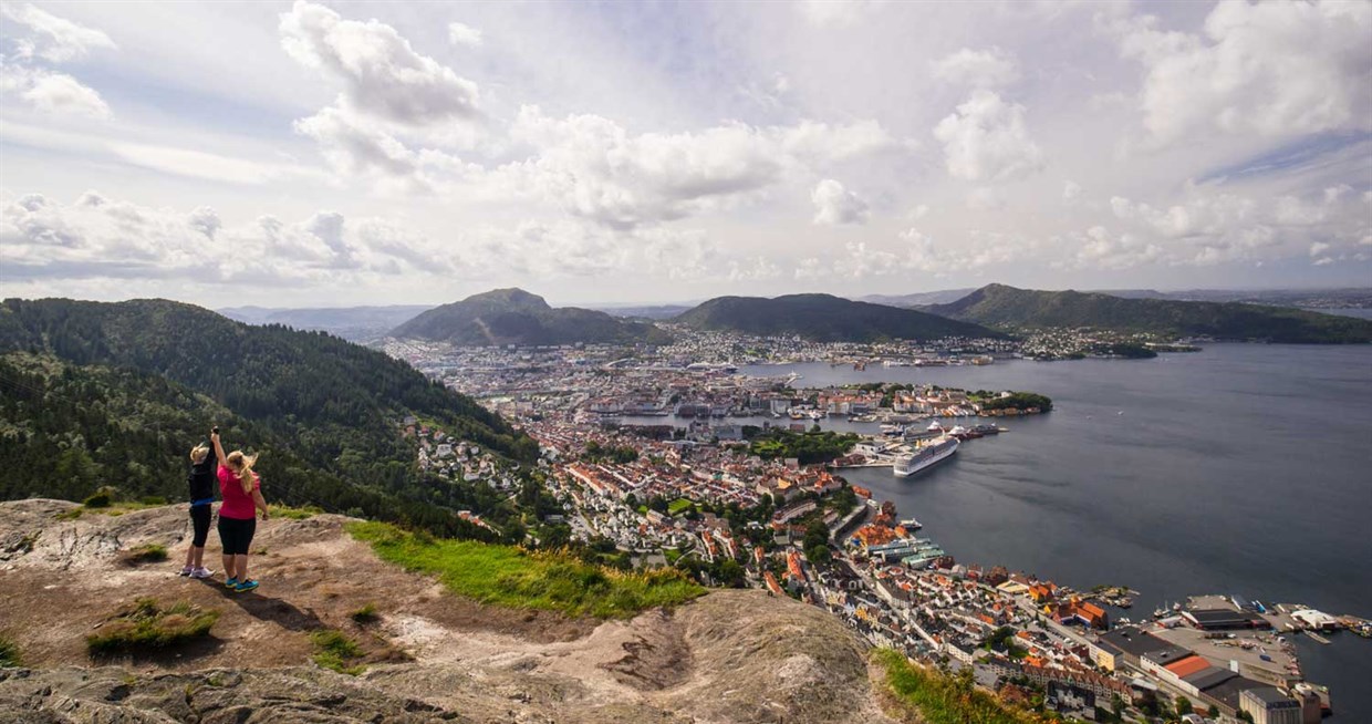 Bergen from above - visitBergen.com
