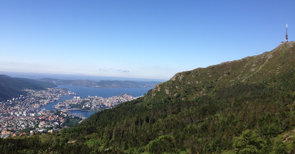 Vidden hike from Ulriken to Fløyen - visitBergen.com