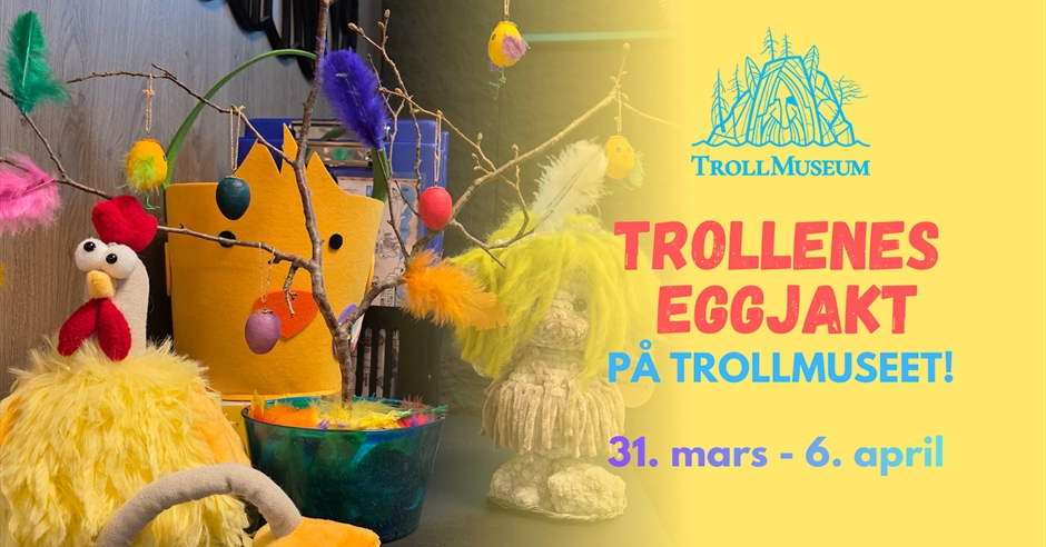 The Trolls' Egg Hunt in the Troll Museum! - Family/children ...