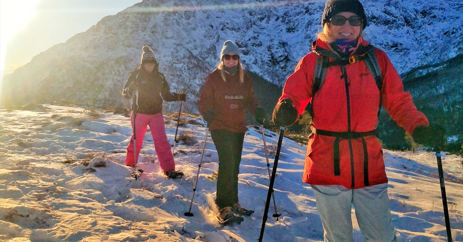 Snowshoe Hiking with Norway Mountain Guides - visitBergen.com
