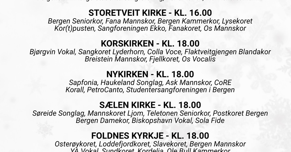 Nyttårskonserter - Concert - visitBergen.com