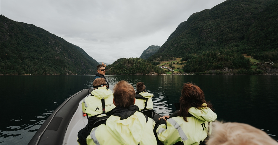 60 minutes Fjord safari with RIB-boat on the Hardangerfjord from ...