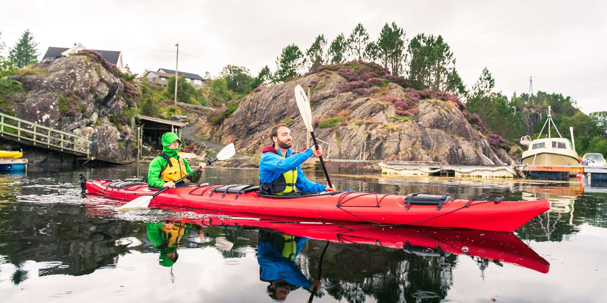Guided kayak trip around the Øygarden islets outside Bergen ...